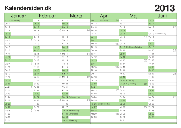 Kalendersiden blog: Kalendersiden på svensk